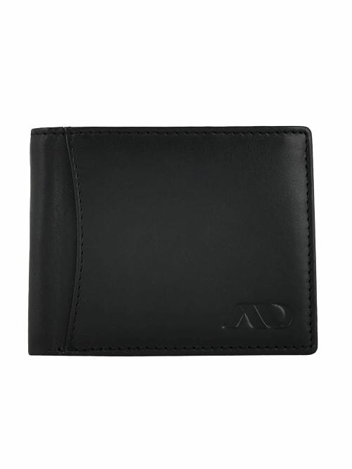 Buy ANNODYNE Leather Designer Log Wallet for Men Wallet (Black) Online ...