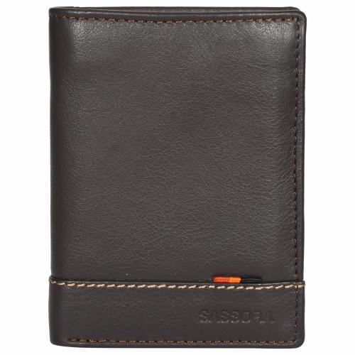 Buy Sassora Premium Leather Unisex Notecase(Brown) Online at Best ...