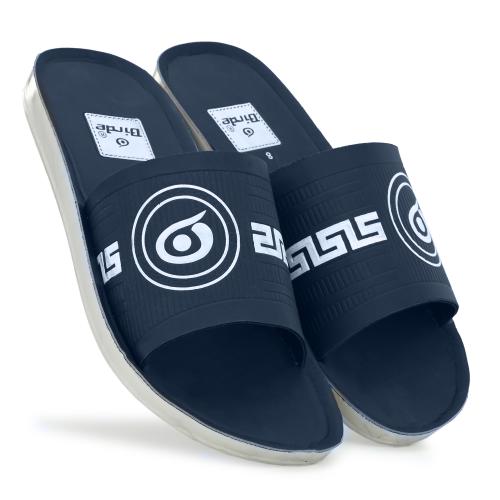 Buy BIRDE Stylish Comfortable Navy Slides For Men's Online at Best ...