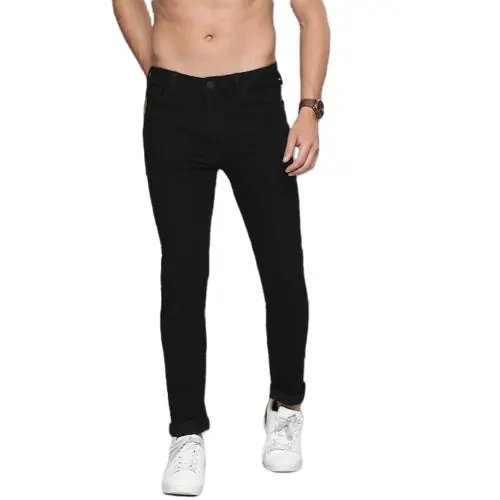 Buy Xee Men's Black Slim Fit Jeans Online at Best Prices in India ...
