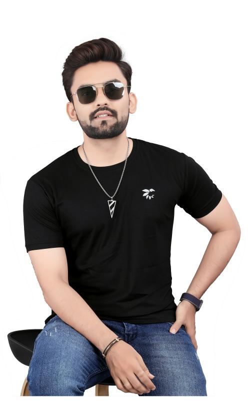 Buy NOPSE Men's Cotton Blend T-shirt Online at Best Prices in India ...