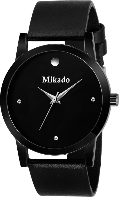 Buy Mikado Analog Black Watch For Men Online at Best Prices in India ...