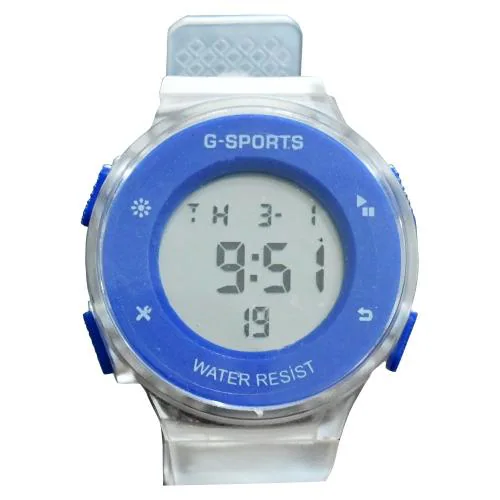 Buy MVS Digital LED Sports Watch with Alarm |Day | Date | LED Light ...