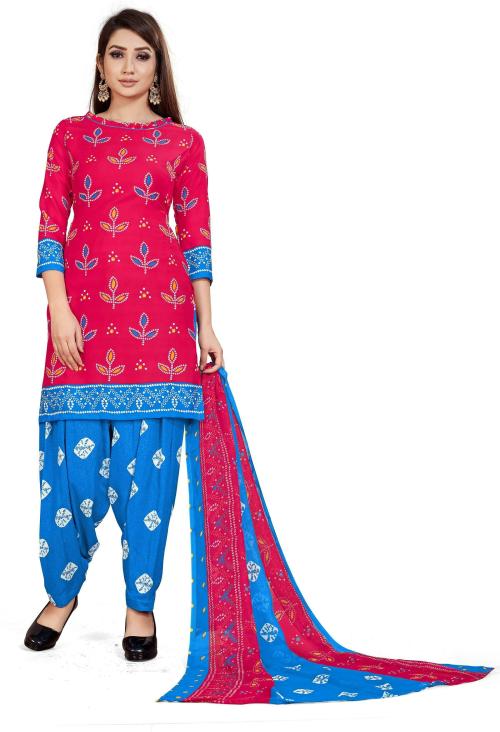 Buy GEE NEXT CREATION BELIEVING IN NEXT Women Multicolor1 Printed Crepe Single Unstitched Dress ...