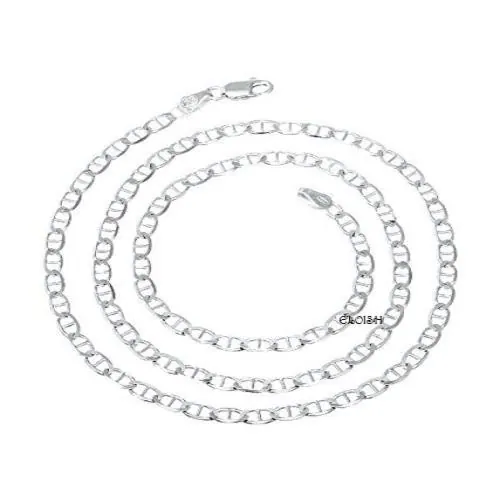 Buy ELOISH Sterling Silver Sleek Chain for Women Online at Best Prices ...