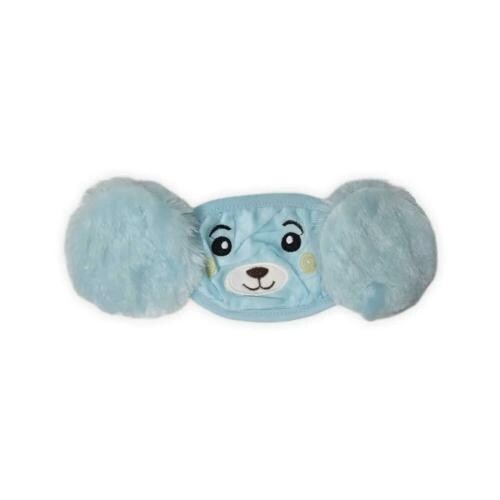 Buy UPAREL Blue Boys And Girls CarToon Print Warm Winter Face Mask With ...