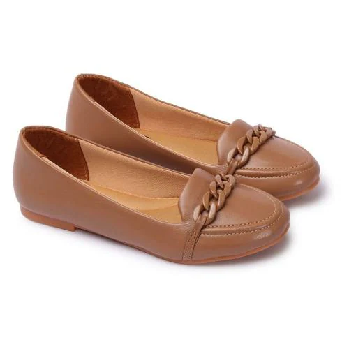Buy BIG BIRD Beige Laser Cut Synthetic Leather Bellies for Women ...