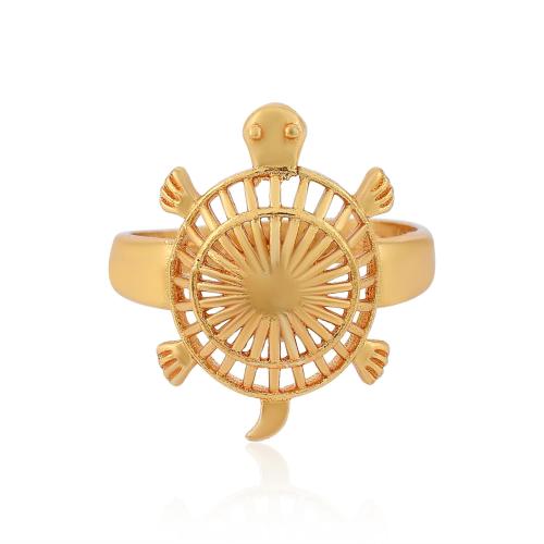 Buy ZUMRUT MAKING YOU A STYLE SENSATION Gold Plated Tortoise Turtle ...