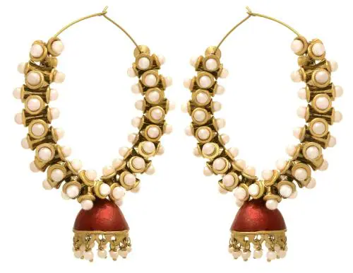 Buy Jfl - Jewellery For Less Traditional Stylish One Gram Gold Plated ...