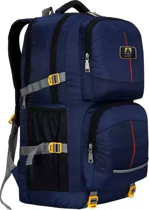 Buy Avila Blue Polyester Rucksack 65L Online at Best Prices in India ...