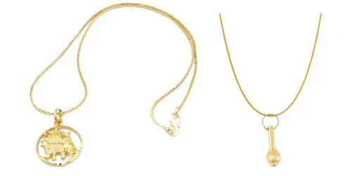 Buy Maalgodam Religious Locket, Maa Durga Locket, Hanuman Ji Gada ...