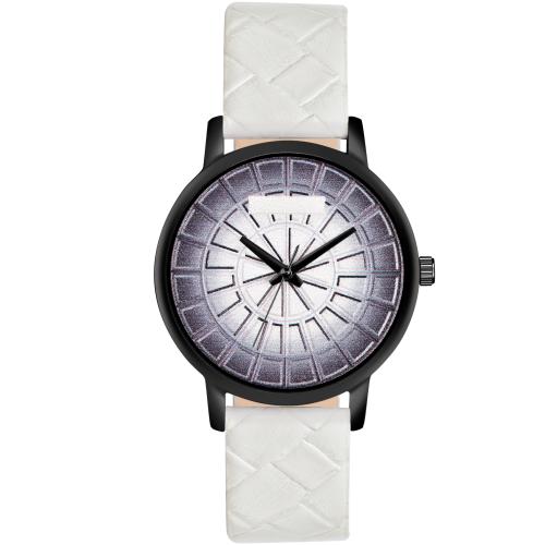Buy Zabby Allen White Leather Belt Analog Women Watch For Girls Online ...