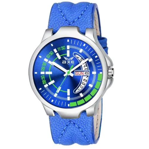 Buy Axe Style Analog Blue Dial and Strap Watch for Men (XDD-7033 ...