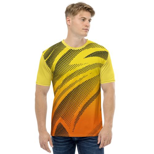 Buy CLOTHINK HUB Men's Regular Fit Half Sleeve Multicolor Printed Solid ...