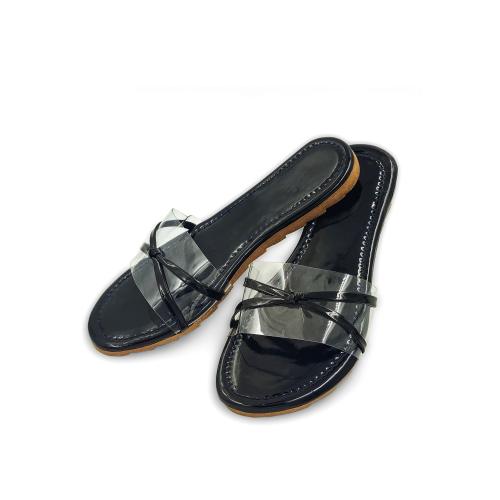 Buy Sayera Black Trendy Flat Sandals For Women Online at Best Prices in ...