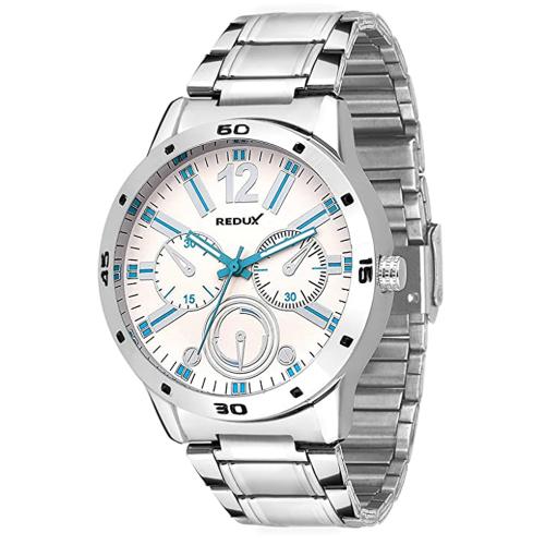 Buy Redux Analog White Dial Men's Watch -RWS0001S Online at Best Prices ...