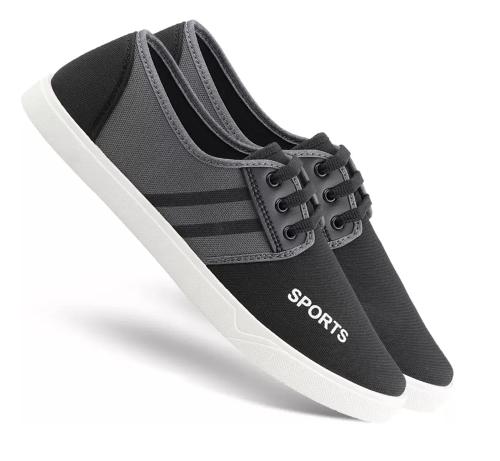 Buy SFR PLANCK Smart Grey Lace-Ups Casuals Sneakers Online at Best ...