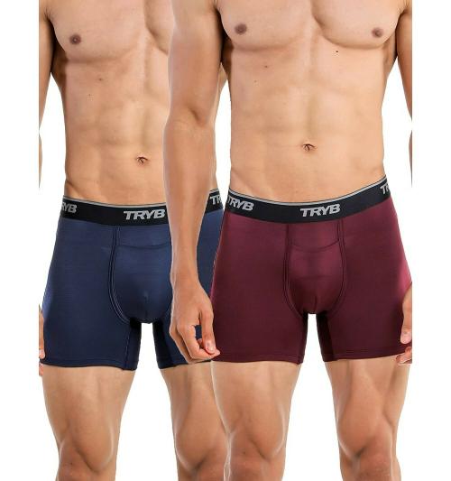Buy TRYB Mens Sport Performance Stretch Underwear Quick Dry Moisture Wicking Athletic Active ...