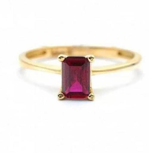 Buy Chopra Gems & Jewellery Brass Natural Ruby Manik Ring (Men and ...