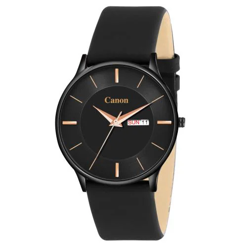 Buy Canon Men's Elegancia Series #ALL-BLACK Watch 039 Online at Best ...