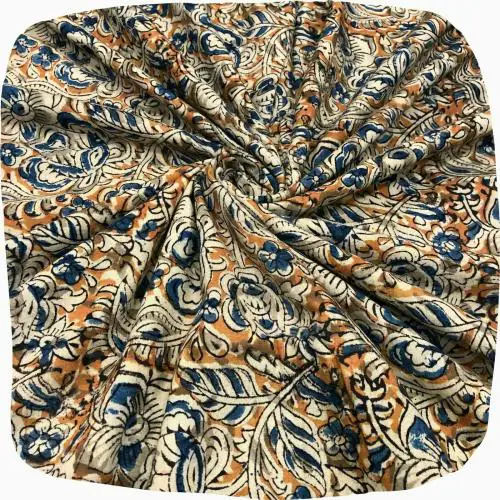 Buy Palash Women's Unstitched kalamkari Cotton Dress Material Chudithar ...