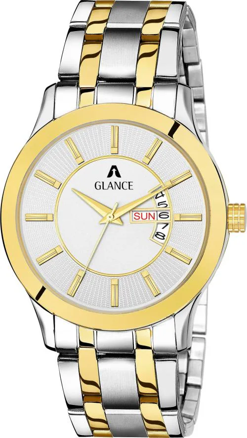 Buy Aglance Analog Silver Dial Multi-color Strap Watch For Men Online ...