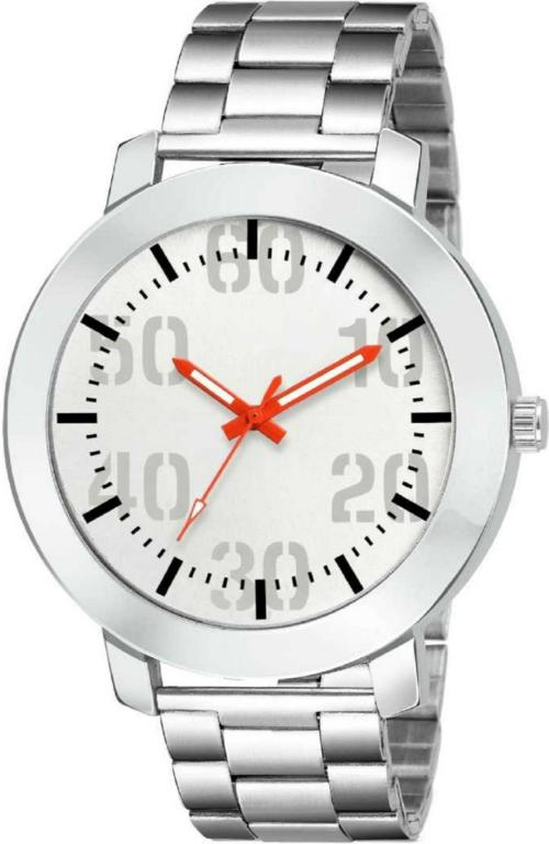 Buy Bolun Analog White Dial Silver Strap Watch For Men Online at Best ...