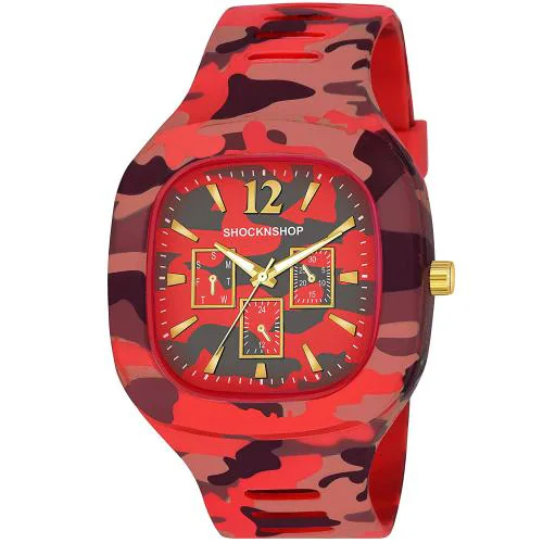 Buy Shocknshop Analog Multicolor Dial Watch for Men and Boys Online at ...