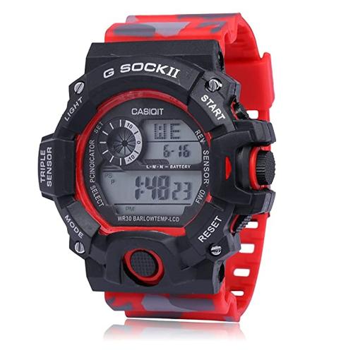 Buy MVS Multi-Functional Digital Sports Watch for Boys & Men with Alarm ...