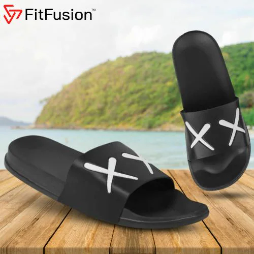 Buy FitFusion Exra Soft and Outdoor Slides for Men|Mens Casual fashion ...