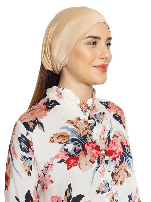 Buy MONATI Women's self design cotton viscose under scarf hijab head ...