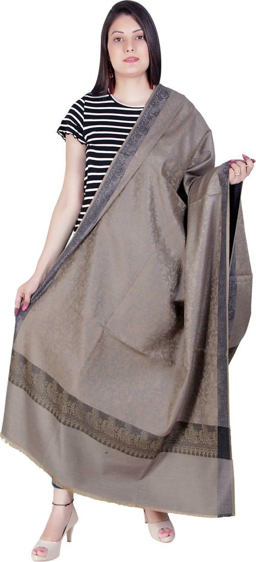 Buy Vasaba Polyester Embroidered Women Shawl (Beige) Online at Best Prices in India - JioMart.