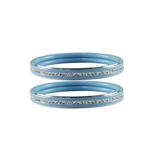 Buy Vidhya Kangan Firozi stone Metal Bangle Online at Best Prices in ...