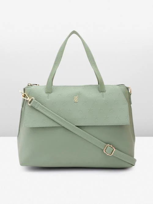 Baggit Green Polyurethane (PU) Handbag For Women - JioMart