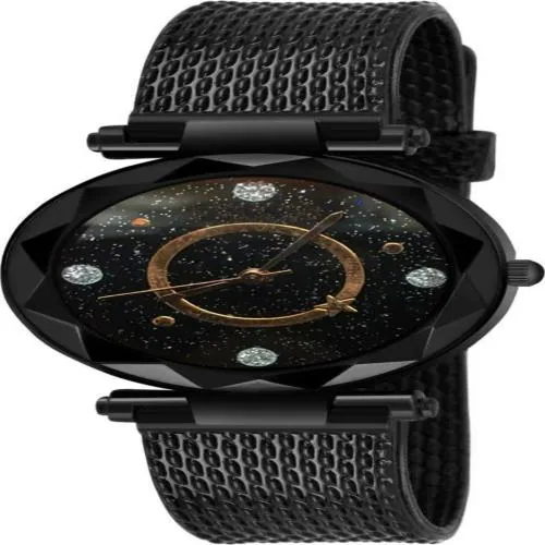 Buy Bolun Analog Black Dial Black Strap Watch For Women Online at Best ...