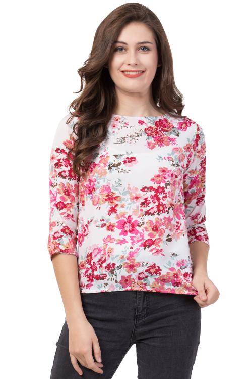 Buy UNIYAL Trendy and Fashionable Crepe Top from UNIYALS Online at Best ...