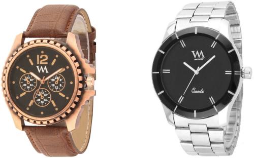 Buy WM Analog Multicolor Dial Multicolor Strap Watch for Men (REJG-AWC ...