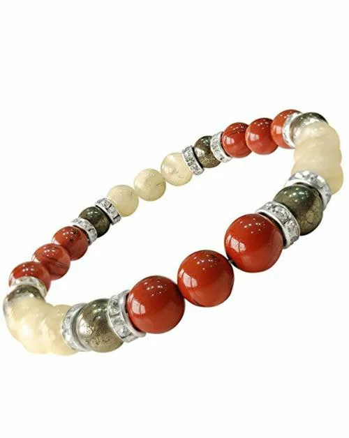 Buy Shubhanjali store Multicolor Stone Rashi Bracelets for (Unisex ...