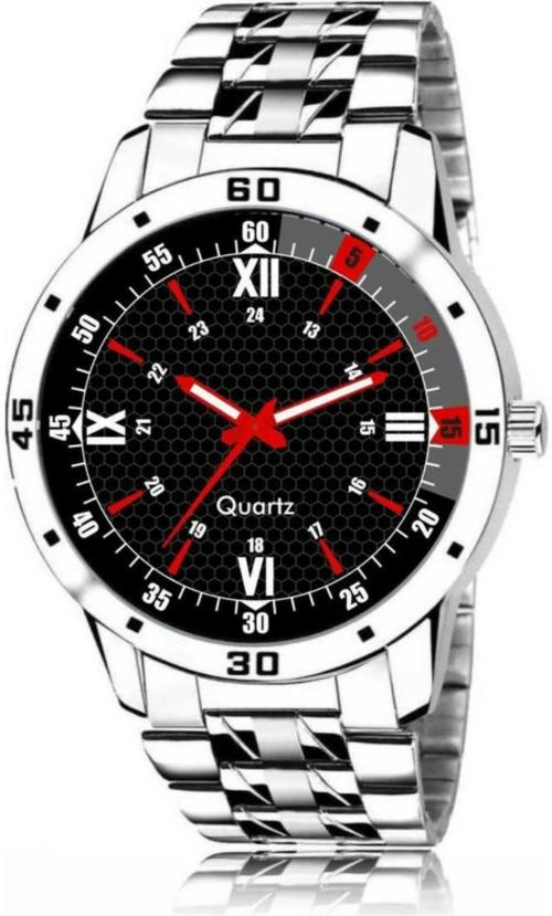 Buy Miss Perfect Sports Adjustable Length Wrist Analog Watch Black Dial ...