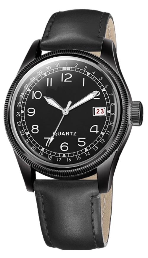 Buy NEWMAN Men Black Strap Analog Casual Wedding,Festive ,Party Watch ...