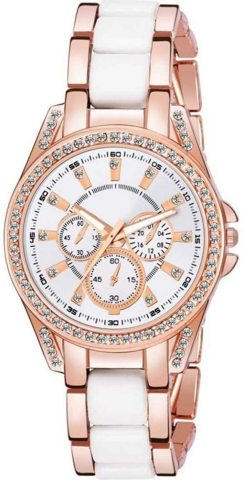 Buy Miss Perfect Analog White Dial and Strap Wrist Watch for Women ...