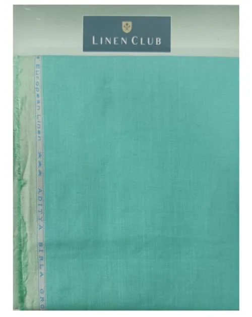 Buy Linen Club Men Multicolor Solid Linen Shirt Fabric Online at Best ...