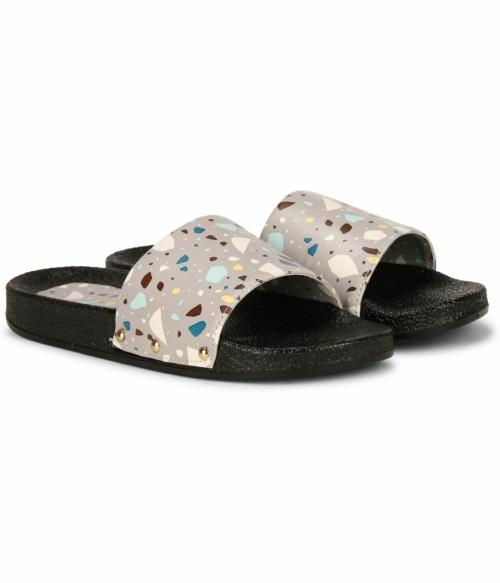 Buy Krafter Grey Slides for Women Online at Best Prices in India - JioMart.