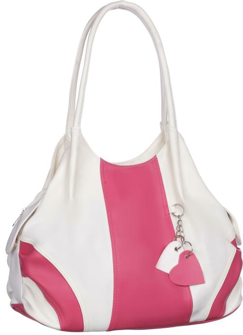 Buy Semiize Women Pink PU Shoulder Bag Online at Best Prices in India ...