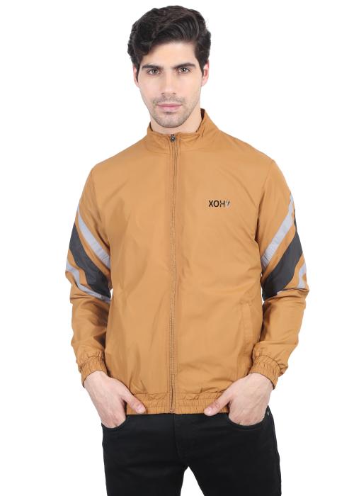 Buy xohy Tan Wind Cheater Jacket For Men Online at Best Prices in India ...