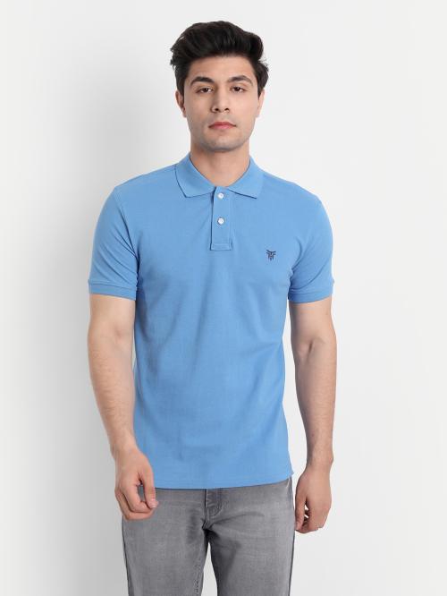 Buy Tom Hiddle Mens solid Polo Premium cotton Tshirts | pack of 1 ...