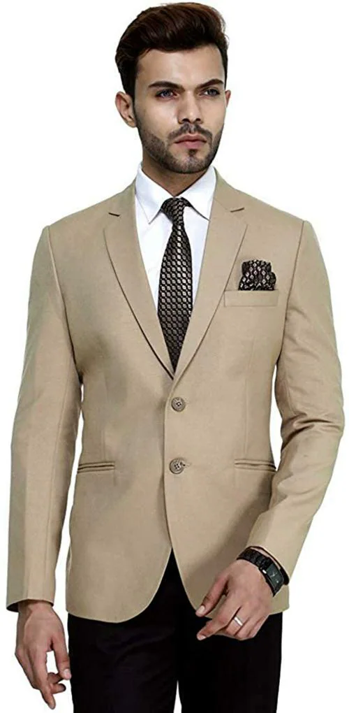 Buy Luxrio Men Beige Blazer Online at Best Prices in India - JioMart.