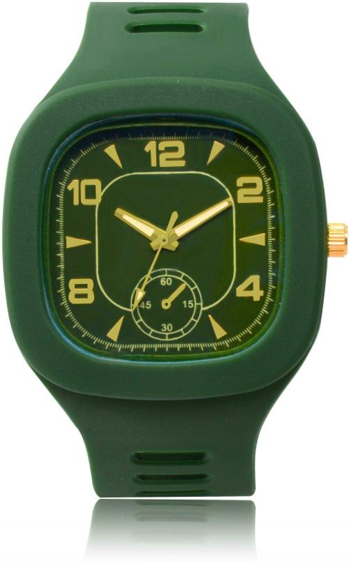 Buy OM DESIGNER Wrist Watch Green Dial Green Strap Watch for Men and ...