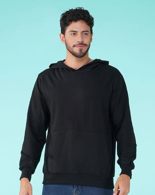 Buy Nusyl Black Alien Invasion Printed Men's Hoodie Online at Best ...