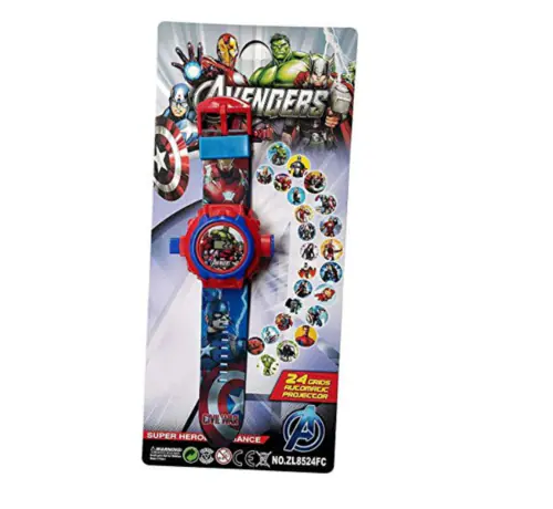 Buy SBWC Avengers 24 Images Digital Projector Watch for Kids, Children ...